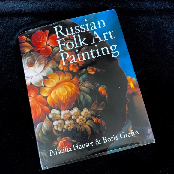 Art | Vintage Book Russian Folk Art Painting Priscilla Hauser Boris ...
